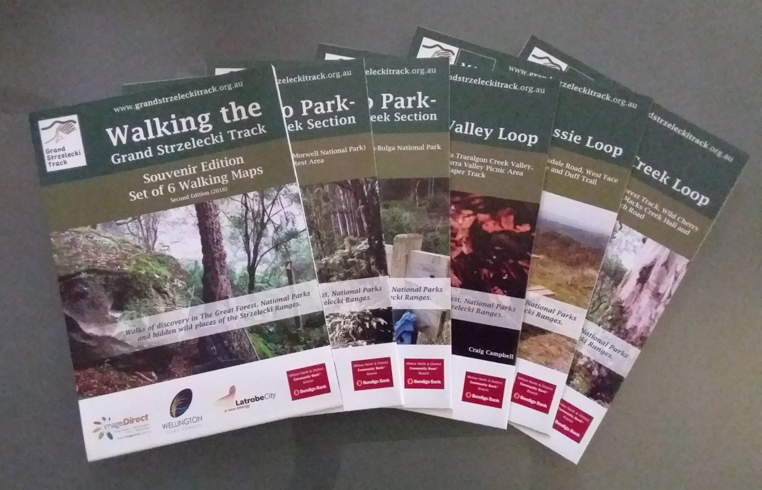 Maps | The Grand Strzelecki Track - Walks of discovery in the Great ...